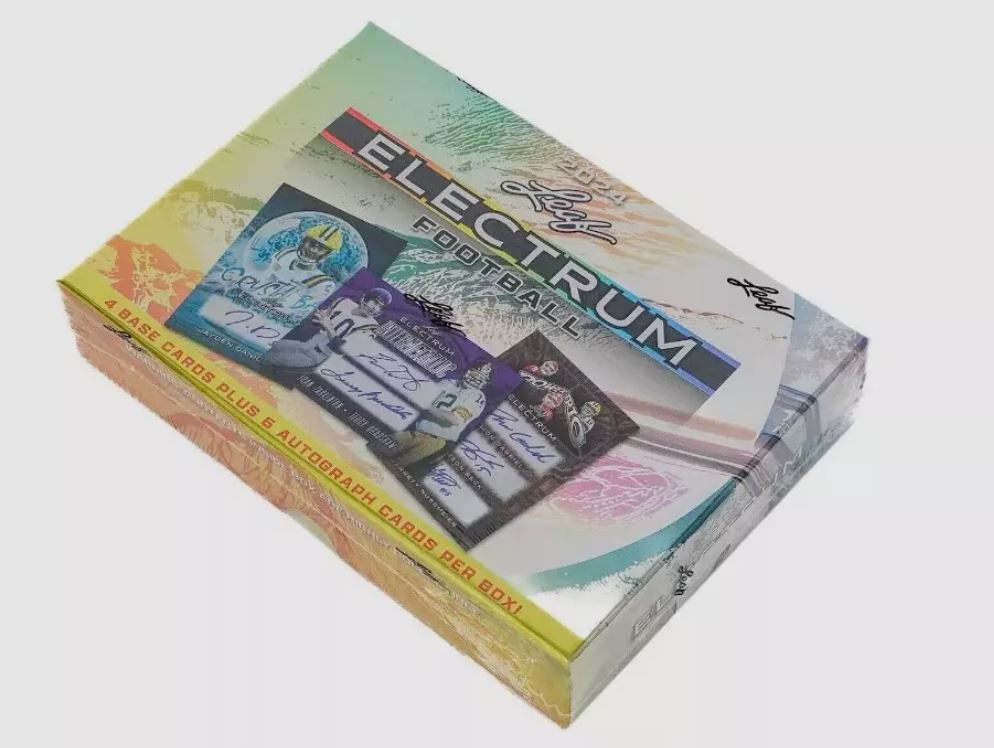 2024 Leaf Electrum Football Hobby Box – Sweets and Geeks