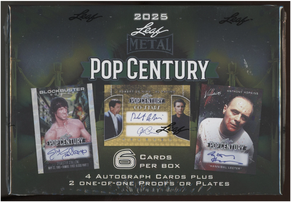 2025 Leaf Pop Century Metal Hobby Box – Sweets and Geeks
