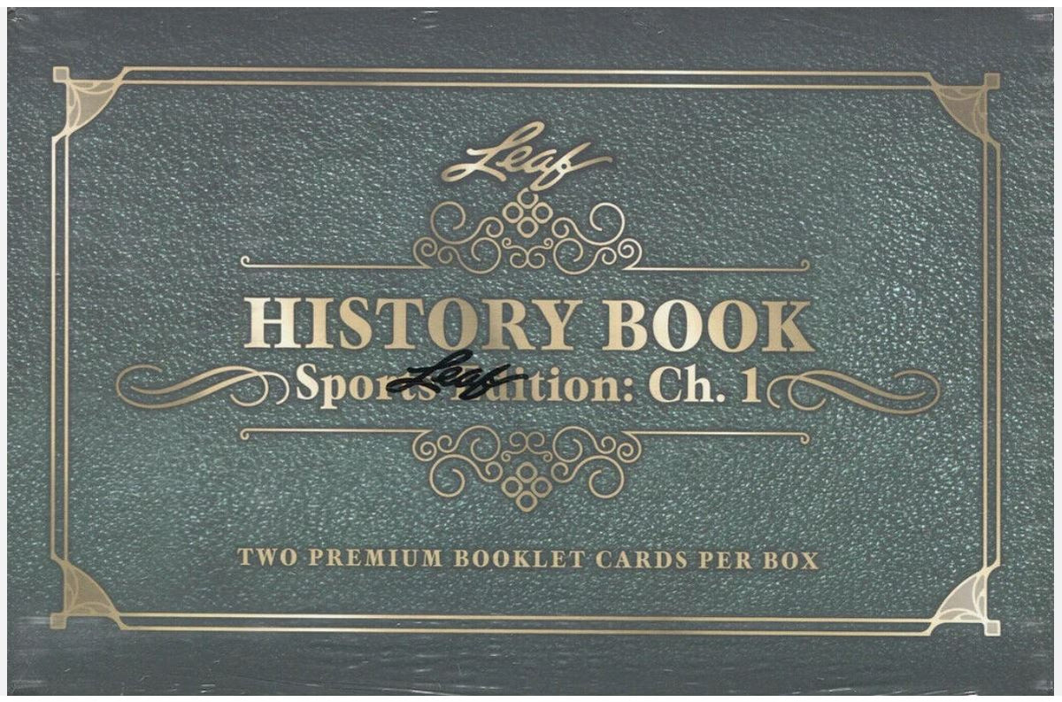 2023 Leaf History Book Chapter 1 Hobby Box – Sweets and Geeks