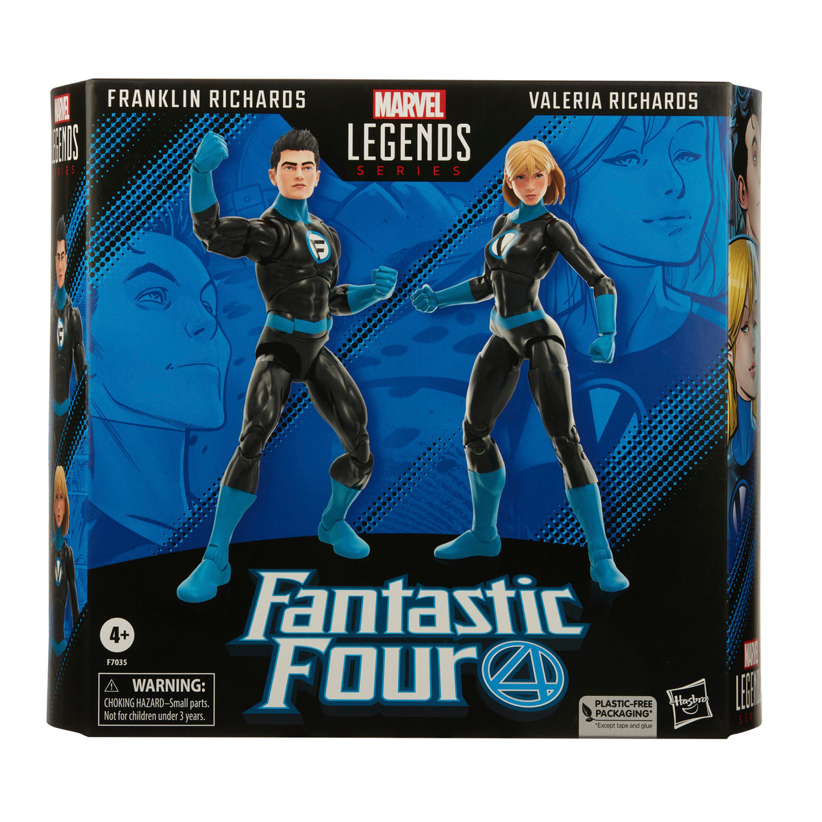 Marvel Legends Fantastic Four Franklin Richards and Valeria Richards ...