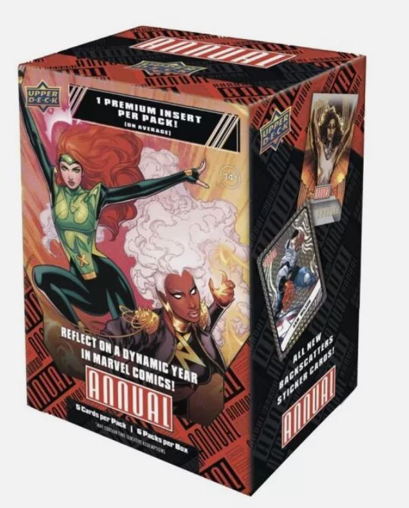 2023/24 Upper Deck Marvel Annual Trading Cards Blaster Box – Sweets and ...