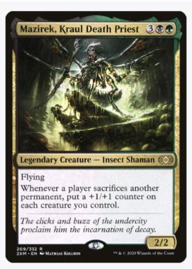 Mazirek, Kraul Death Priest - Double Masters - #209/332 – Sweets and Geeks