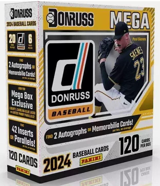 2024 Panini Donruss Baseball Mega Box – Sweets and Geeks