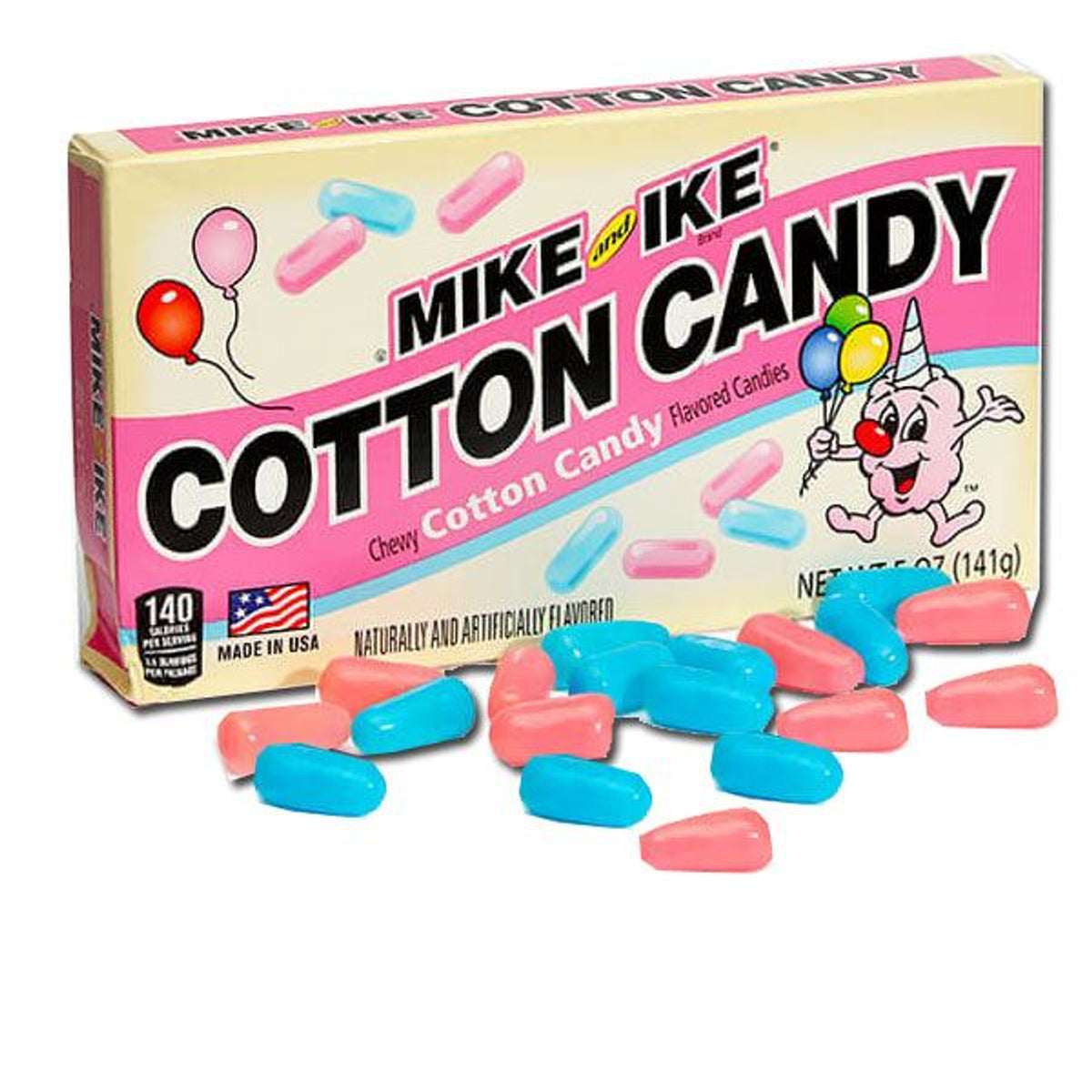 Mike & Ike Cotton Candy 4.25oz Theater Box (SNG12) – Sweets and Geeks