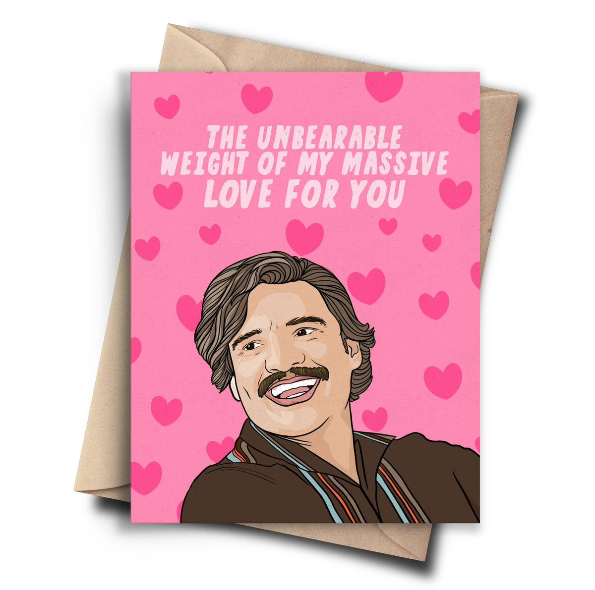 Pedro Pascal Funny Anniversary Card - Friendship Love Card – Sweets and ...