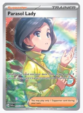 Parasol Lady (Special Illustration Rare) SV04: Paradox Rift #255/182 ...
