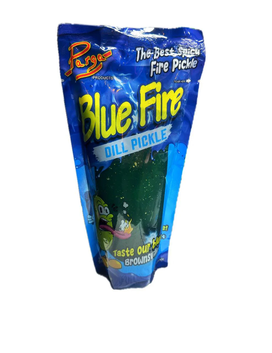 Parga Blue Fire Dill Pickle 1pc Pouch (SNG16) – Sweets and Geeks