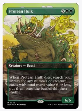 Protean Hulk (Anime Borderless) - Ravnica Remastered - #0435 – Sweets ...