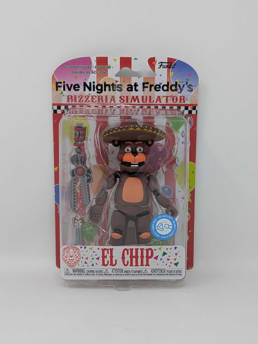 Five Night's at Freddy's Pizza Simulator - El Chip Action Figure ...