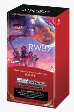 RWBY Premium Booster Box – Sweets and Geeks