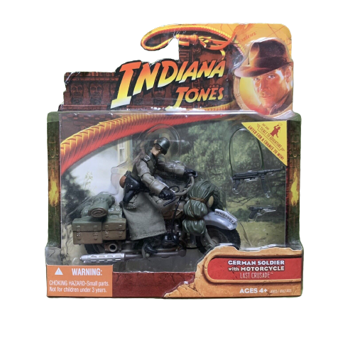Indiana Jones Action Figure - German Soldier with Motorcycle – Sweets ...