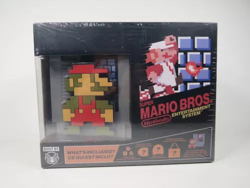 Nintendo Super Mario Bros Collectors Box Set Culturefly Pixel Figure H ...