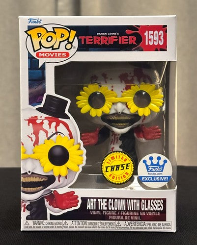 Funko Pop! Movies: Terrifier - (Chase) Art the Clown With Sunglasses ...