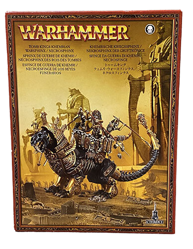 TOMB KINGS: Khemrian Warsphinx / Necrosphinx – Sweets and Geeks
