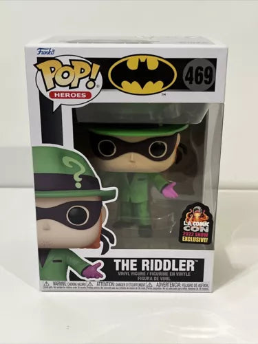 Funko Pop! Batman - The Riddler #469 (L.A. Comic Con 2022 Exclusive ...