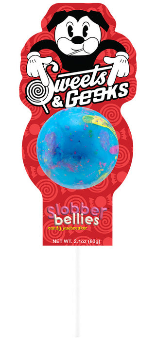 Sweets & Geeks Slobber Bellies Jawbreaker Pop - 2.1oz – Sweets and Geeks