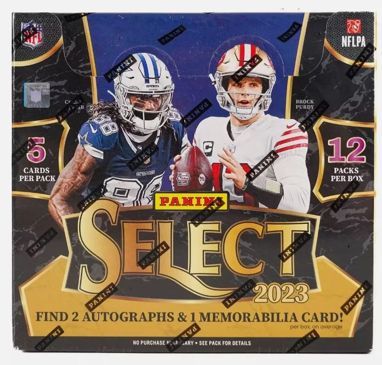 2023 Panini Select Football Hobby Box – Sweets and Geeks