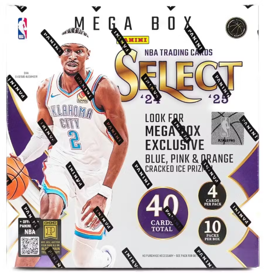 2024/25 Panini Select Basketball Mega Box – Sweets and Geeks