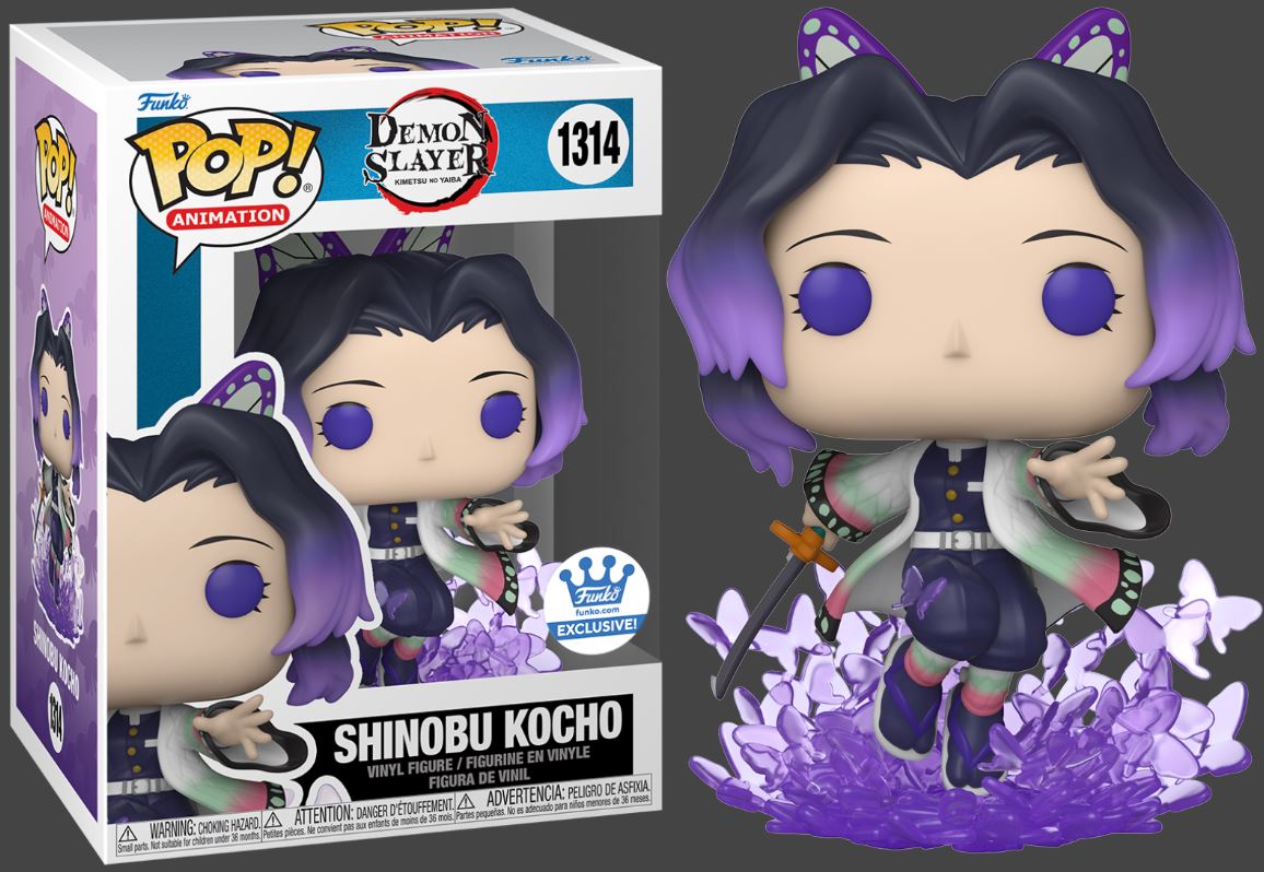 Funko Pop! Animation: Demon Slayer - Shinobu Kocho (Funko Exclusive ...