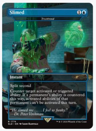 Slimed - Trickbind - Secret Lair Drop Series - #1774 – Sweets and Geeks