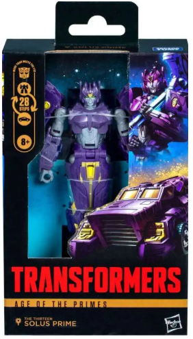 Transformers Age of the Primes Solus Prime Deluxe Action Figure ...