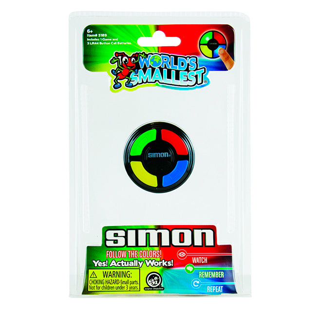 World's Smallest Simon – Sweets and Geeks