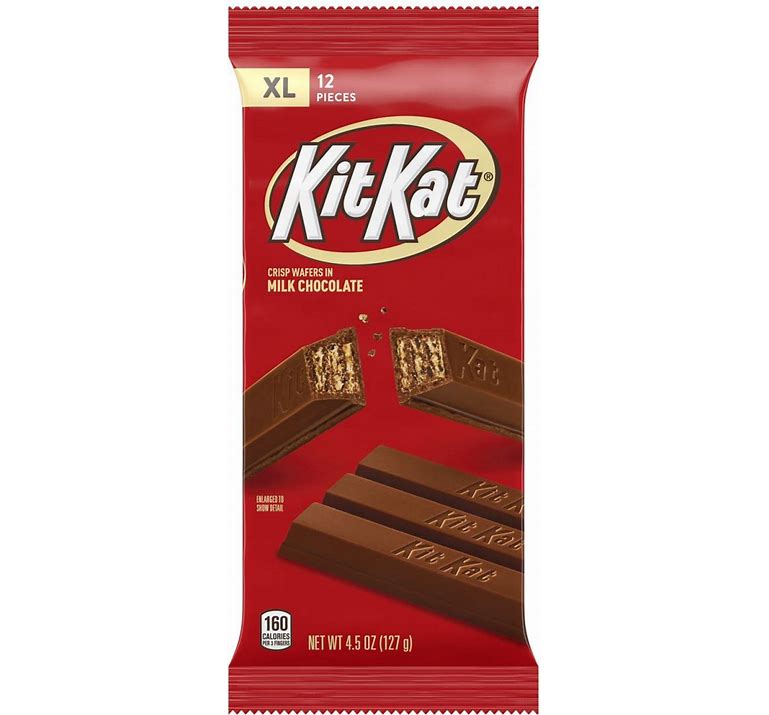 Kit Kat XL Milk Chocolate 4.3oz Bar (SNG12) – Sweets and Geeks