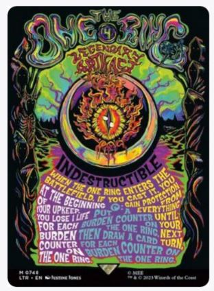 The One Ring (Borderless Poster) - Universes Beyond: The Lord of the R ...