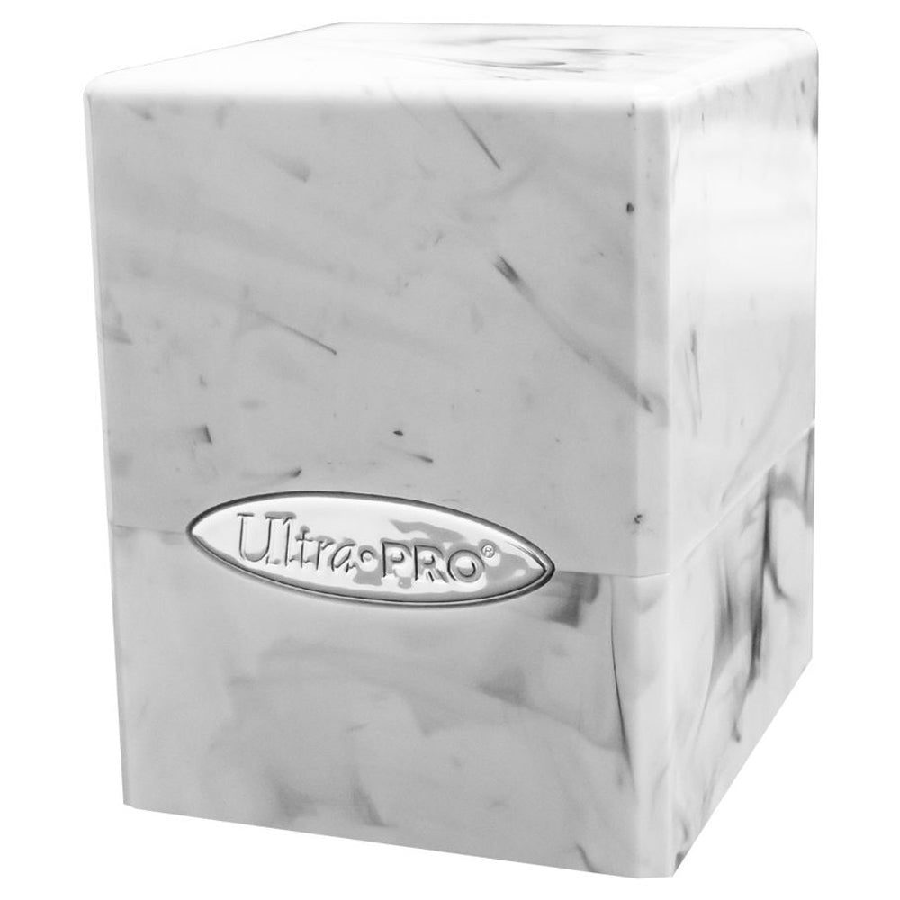 Ultra Pro Satin Cube Marble Deck Box (Black/White) – Sweets and Geeks