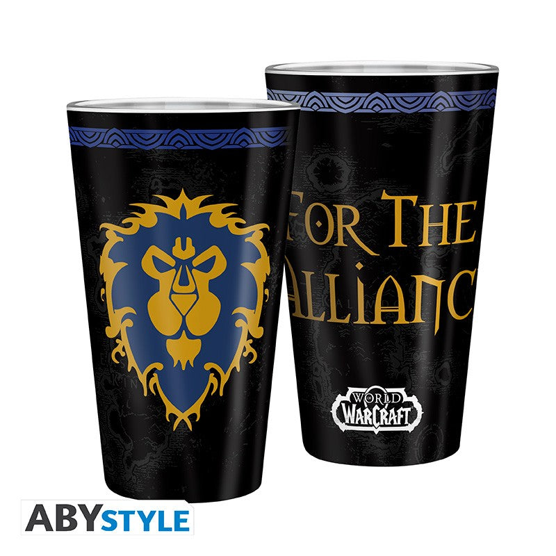World Of Warcraft - 'Alliance' Large 14oz Glass (DISC) – Sweets and Geeks