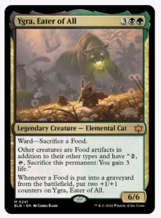 Ygra, Eater of All - Bloomburrow - #0241 – Sweets and Geeks