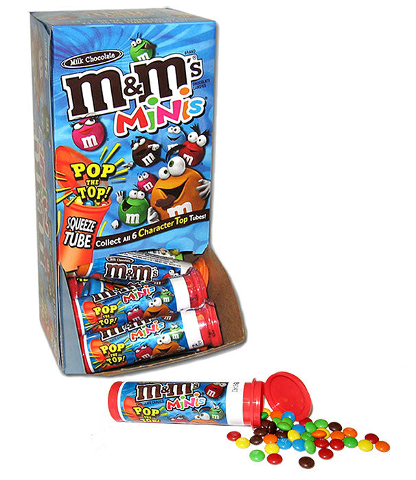 M&M Minis 1.08oz Tube – Sweets and Geeks