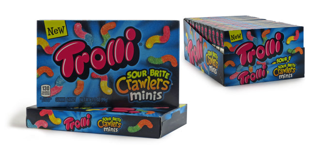 Trolli Sour Brite Crawlers Minis 3.5oz Theater Box – Sweets and Geeks