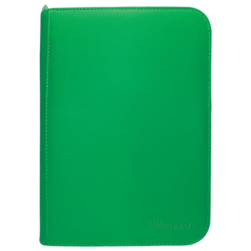Vivid 4-Pocket Zippered PRO-Binder - Green – Sweets and Geeks