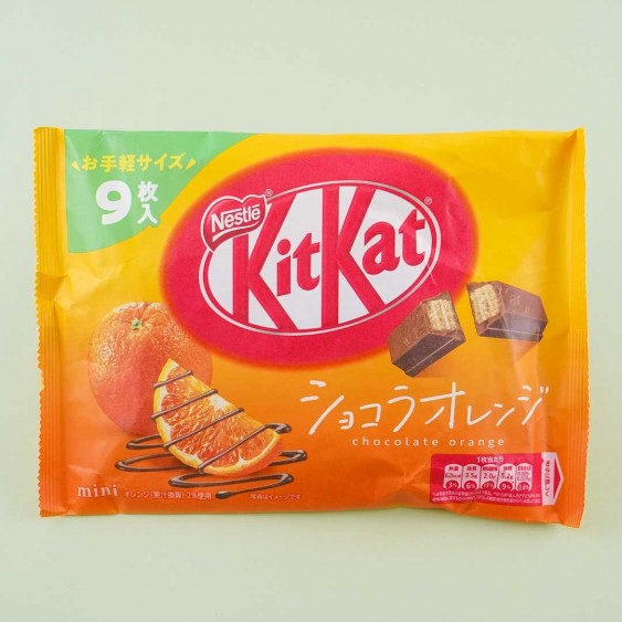 Kit-Kat Orange Chocolate Wafer 7pc – Sweets and Geeks
