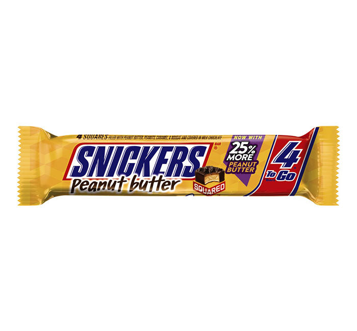 Snickers Peanut Butter Squared Share Size 4oz Bar – Sweets and Geeks