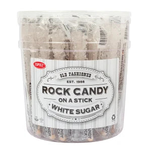 Espeez White Sugar Rock Candy Sticks 0.8oz Pouch – Sweets and Geeks
