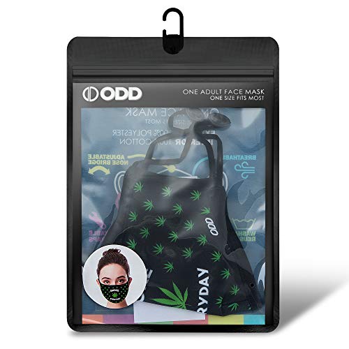 Odd Sox Cloth Face Mask – Smoke Everyday Theme – Sweets and Geeks