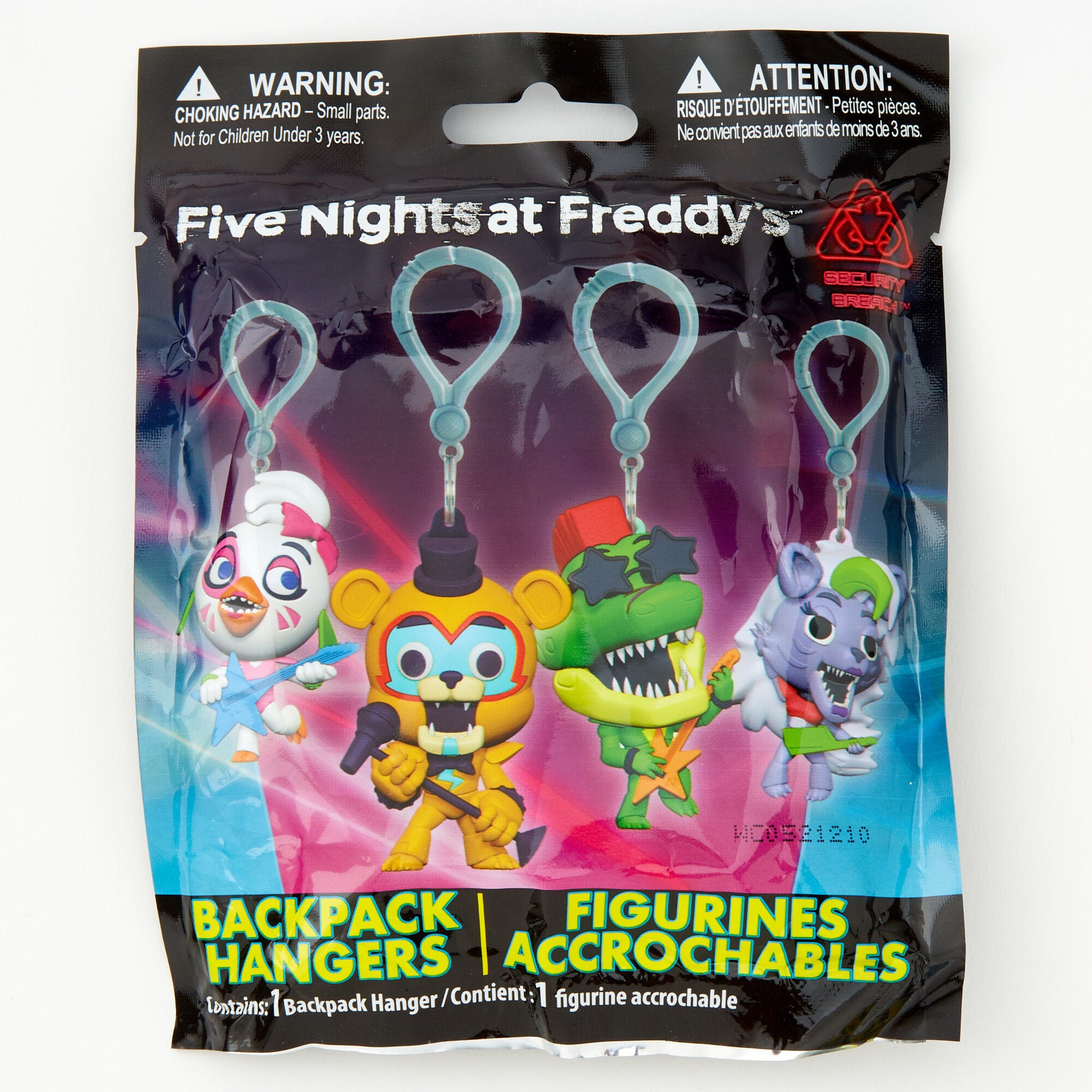 Five Nights at Freddy's Security Breach Mystery Backpack Hanger (DISC ...