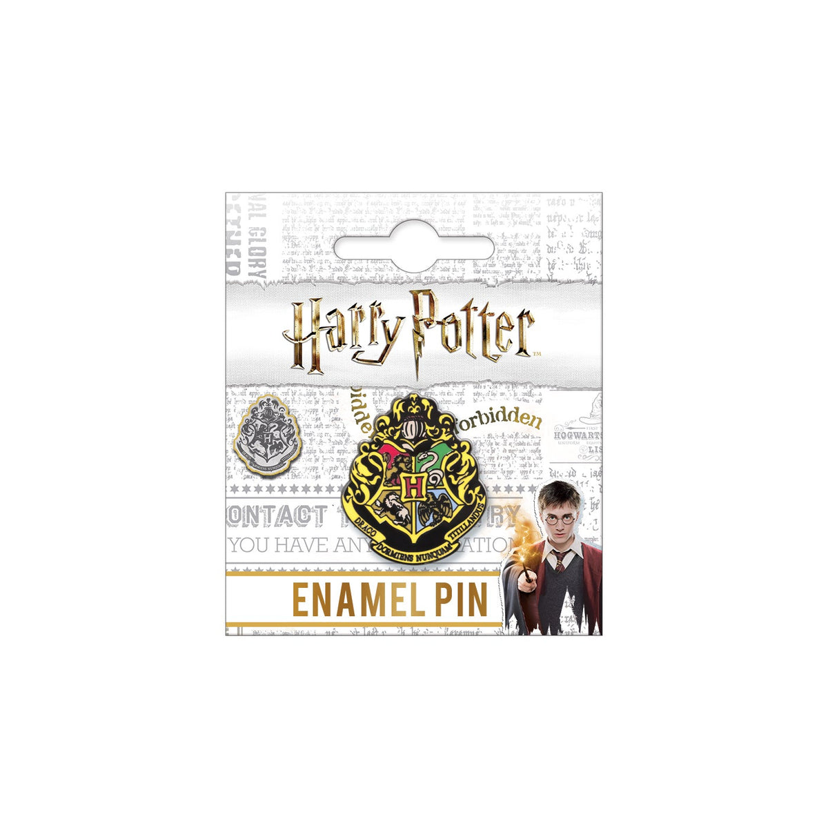 Harry Potter - Hogwarts Crest Enamel Pin – Sweets and Geeks