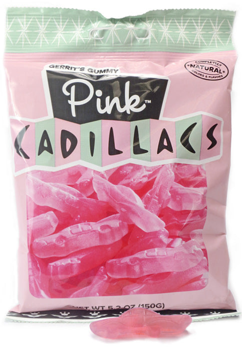 Pink Cadillac Gummies 5.2oz Peg Bag – Sweets and Geeks