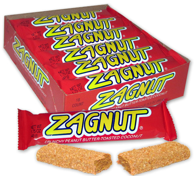 Zagnut 1.5oz Bar – Sweets and Geeks