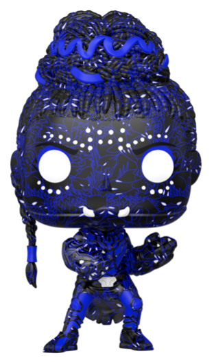 Funko POP! Art Series: Marvel Studios Black Panther - Shuri #69 ...