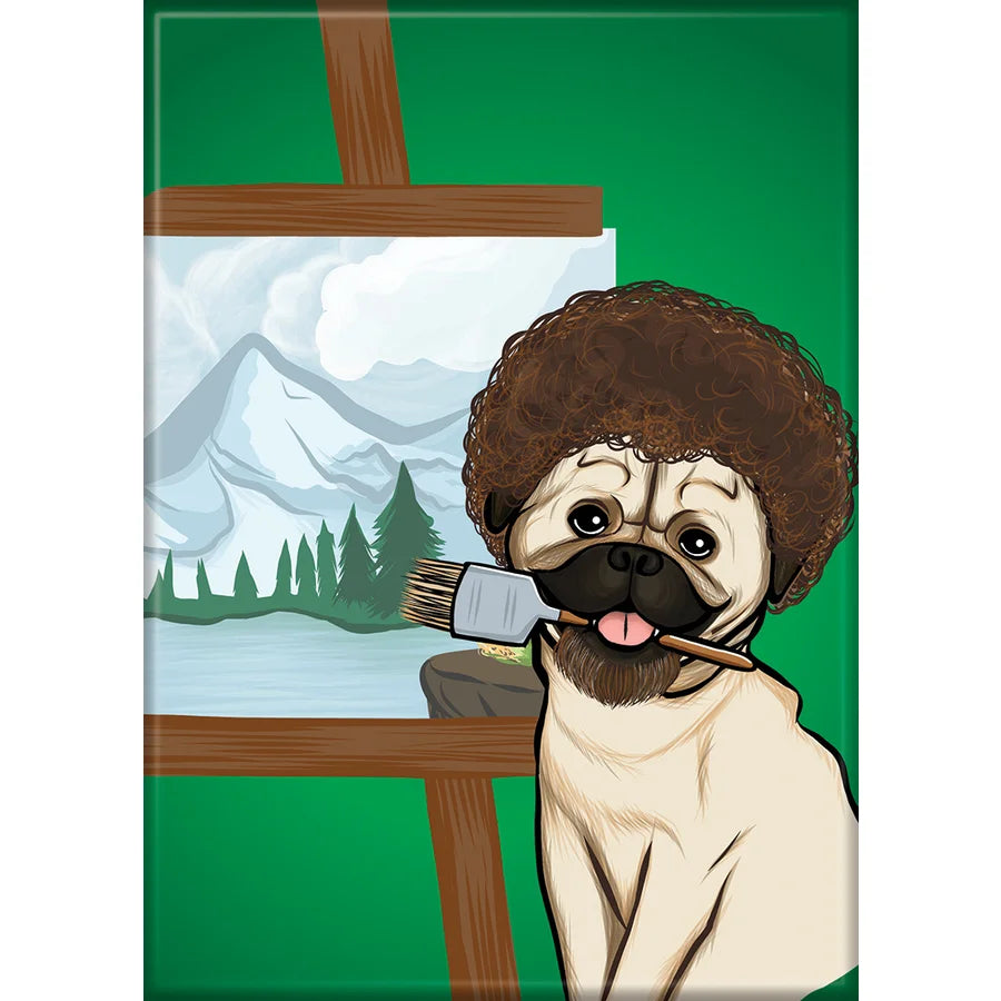 Dog Ross Magnet – Sweets and Geeks