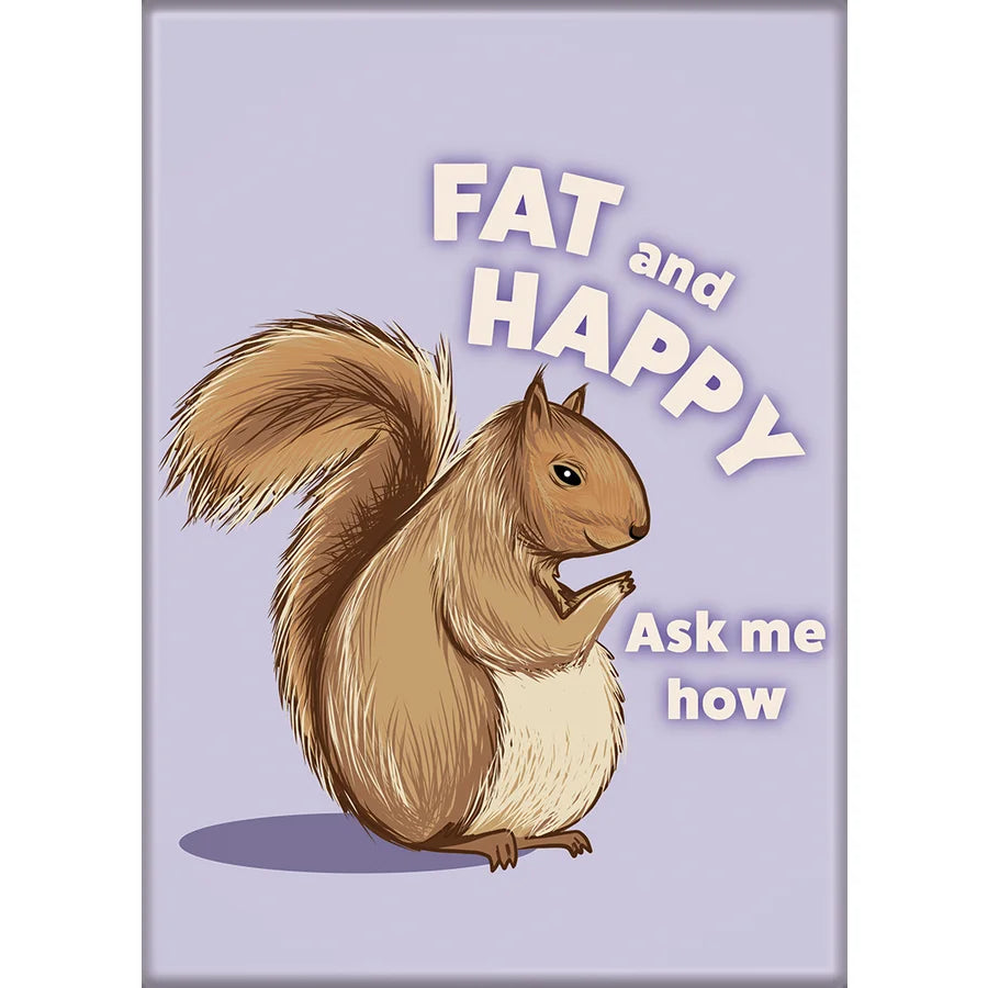 Fat and Happy Magnet – Sweets and Geeks