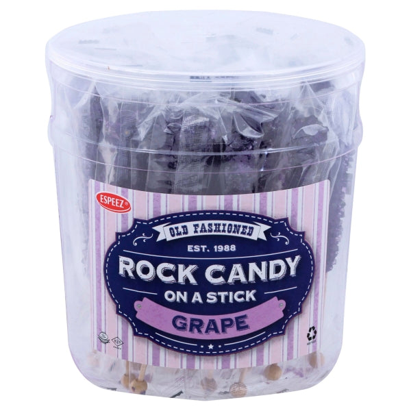 Espeez Grape Rock Candy Sticks 0.8oz Pouch – Sweets and Geeks