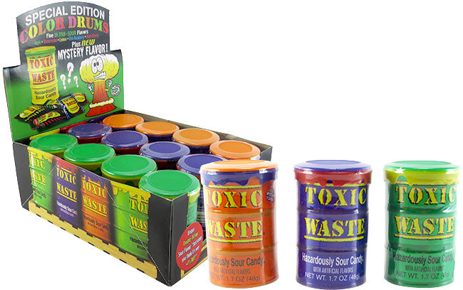 Toxic Waste Color Drums 1.7oz Tub – Sweets and Geeks
