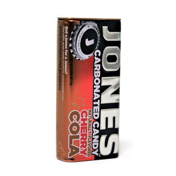 Jones Carbonated Candy Cherry Cola 1oz Tin – Sweets and Geeks