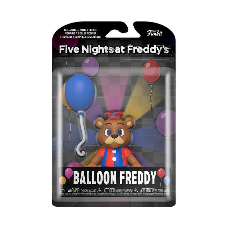 Five Nights at Freddy's - Balloon Freddy Action Figure – Sweets and Geeks