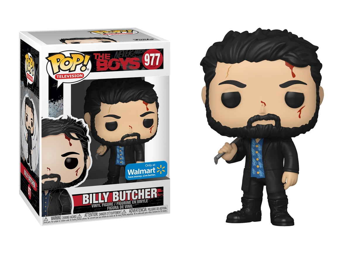 Funko Pop! Television: The Boys - Billy Butcher (Walmart Exclusive) #9 ...